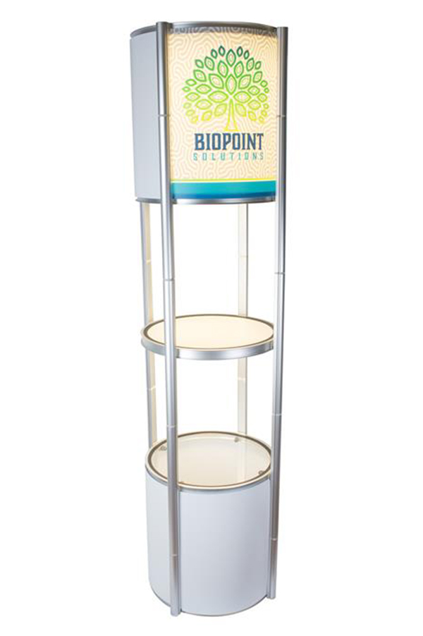 Trade show portable display stands