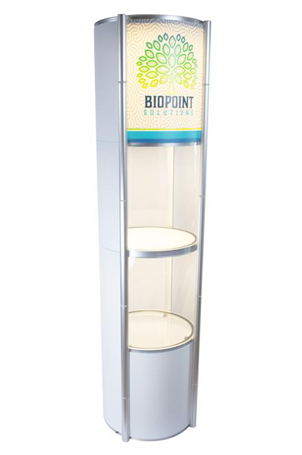 Trade show portable display stands