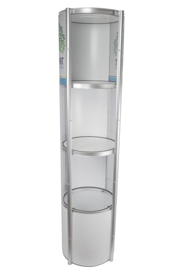 Trade show portable display stands